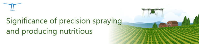 Significance of precision spraying and producing nutritious - AeroGCS