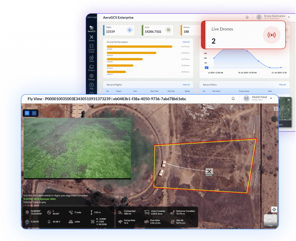 Live Tracking & Streaming - AeroGCS