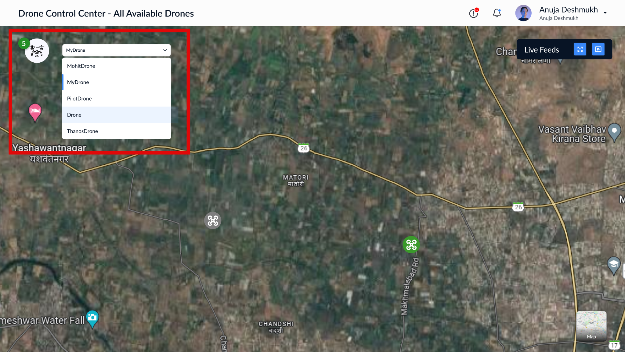 7. Drone Control Center - AeroGCS